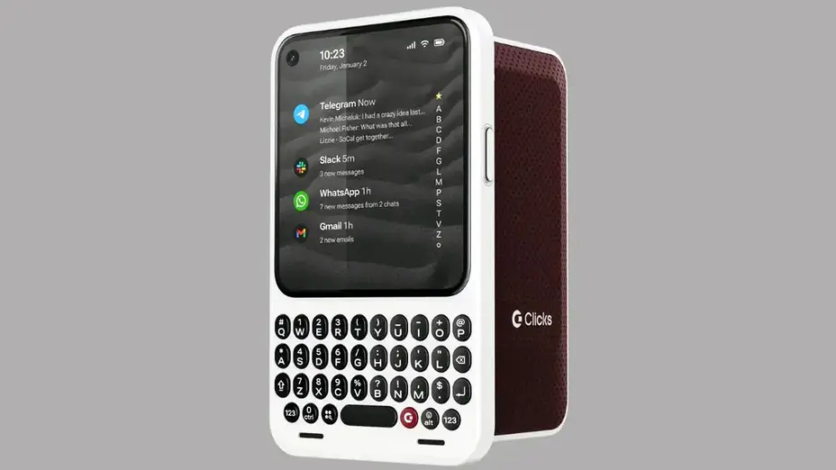 Vuelven los celulares con teclado: así es el teléfono móvil con Android ...